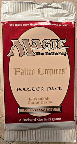 Fallen Empires SEALED Vintage 1994 MTG Magic the Gathering Booster ...
