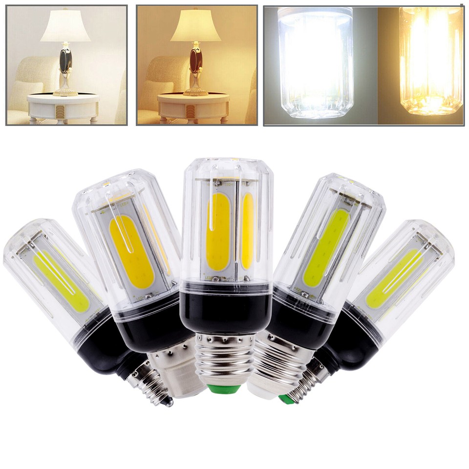 1x LED COB Corn Light Bulbs E27 E14 B22 8W 16W Incandescent White Lamp ...