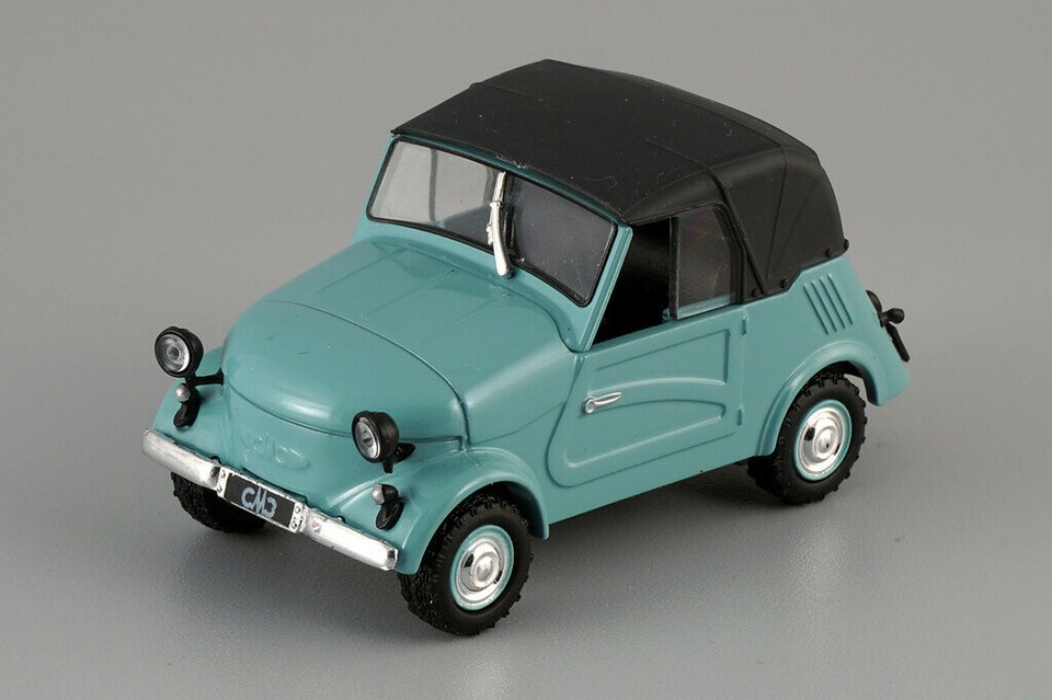 SMZ S3A Soviet SMZ Cycle Microcar USSR 1957 Year 1/43 Scale Diecast ...