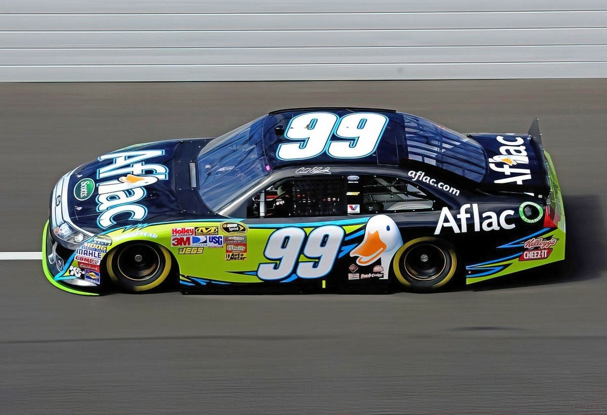Carl Edwards Aflac Car