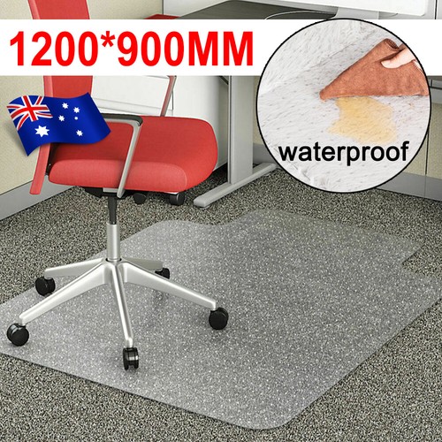 Office Home Computer Work Chair Mats Carpet Floor Pads PVC Plastic ...