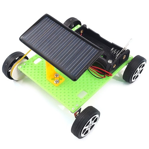 Teachers STEM Solar-Powered Mini Car 3D DIY Kids Educational Wooden Toy ...