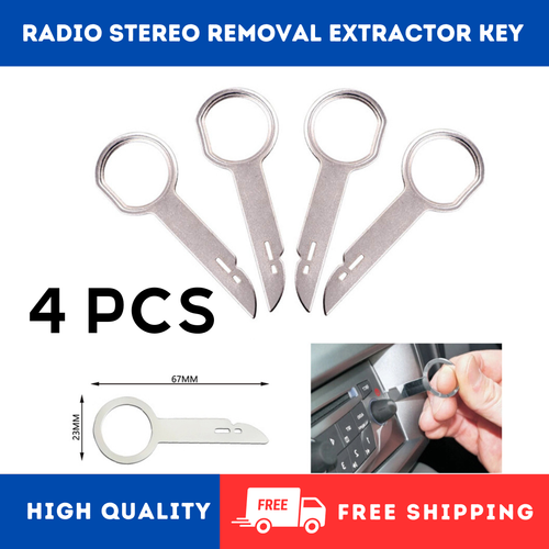 4Pcs Radio Stereo Removal Tool Set for Audi Skoda Auto Parts | eBay ...