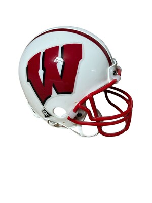 Riddell Wisconsin Badgers NFL Mini Football Helmet Size 3 5/8 Vintage ...