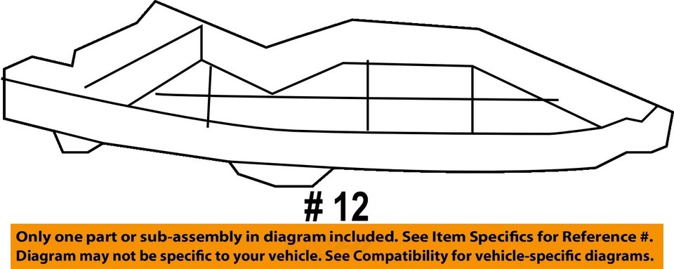 GM OEM 07-14 Avalanche Front Bumper Bumper Components-Outer Filler ...