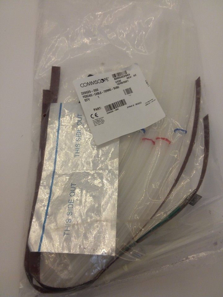 COMMSCOPE FOSC400-D5-72-2-BGV FIBER OPTIC SPLICE CLOSURE POLYMER BLACK ...