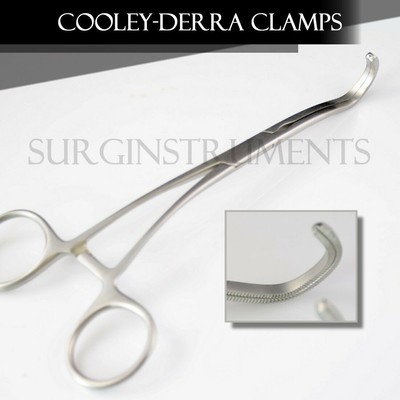 Cooley-Derra Pediatric Vascular Clamps For Anastomosis 6.5" - Large German Grade | eBay
