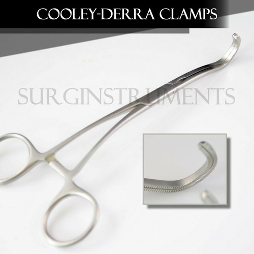 Cooley-Derra Pediatric Vascular Clamps For Anastomosis 6.5" - Large German Grade | eBay
