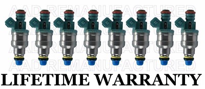 Upgraded Bosch 24lb Set of 8 Fuel Injectors For Ford F-350 F-250 7.5L ...