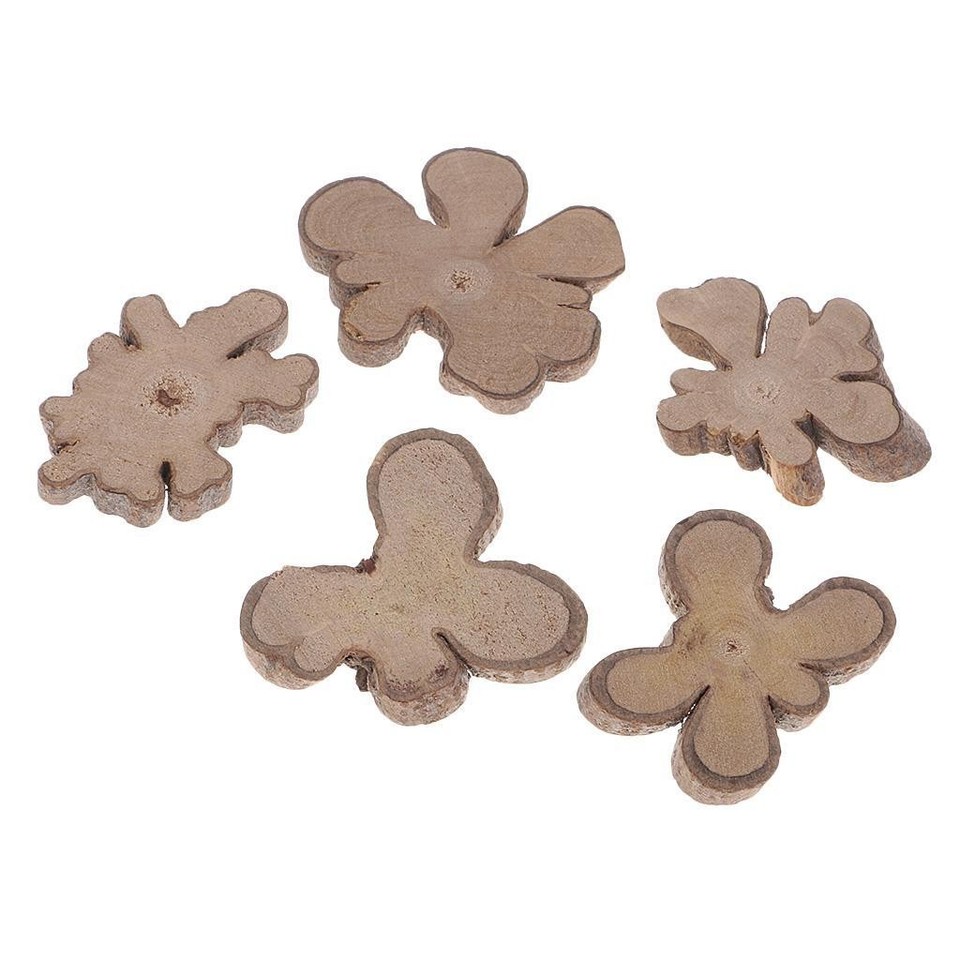 20PCS Small Irregular Natural Tree Wood Slices for Wedding | eBay Australia