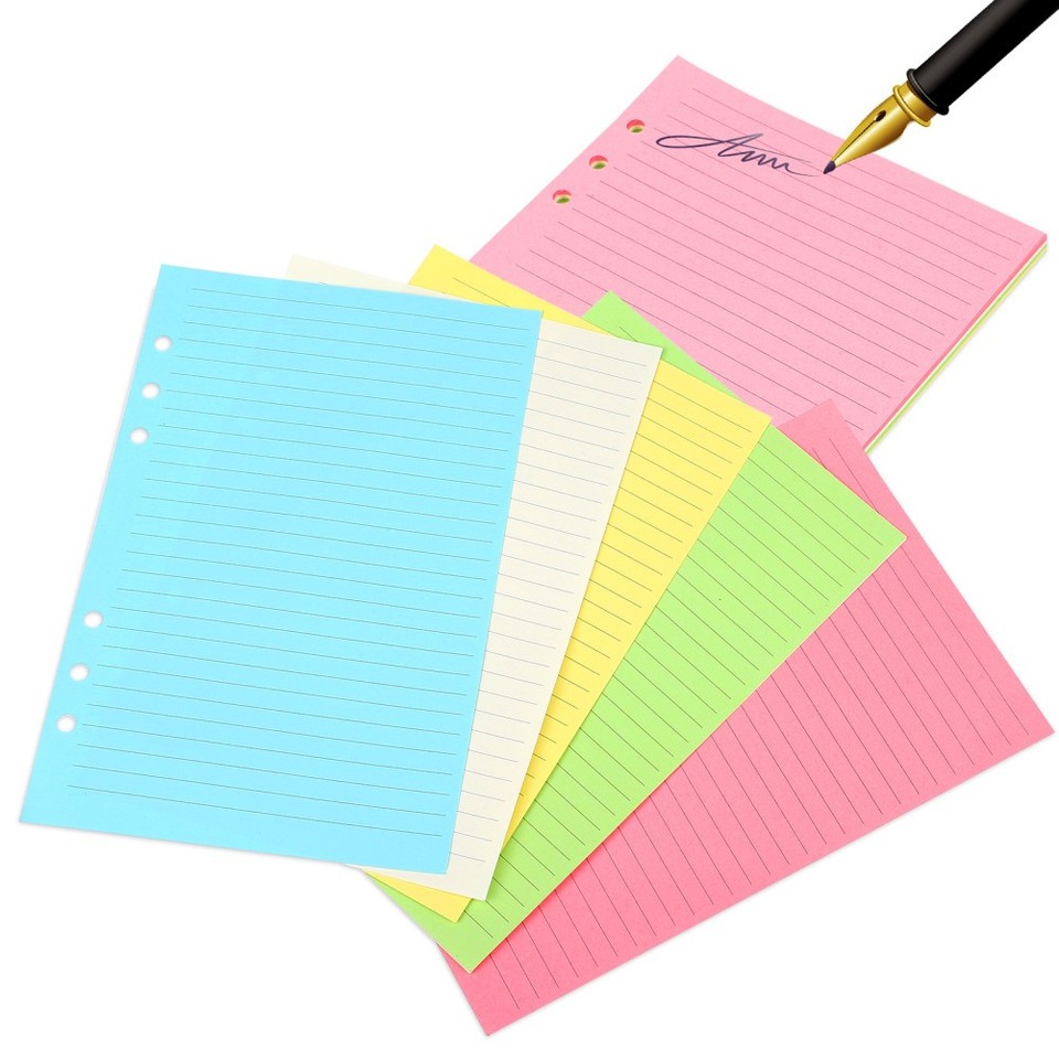 250 Pcs A5 Filler Paper Planner Refill Paper Planner Note Book | eBay UK