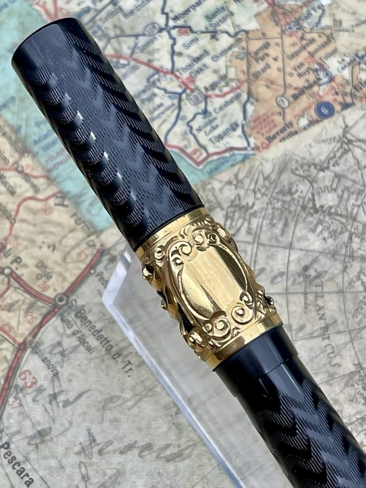 VINTAGE 1920s AA WATERMAN FOUNTAIN PEN BCHR TWIST FILLER NOS BOXED 14K ...