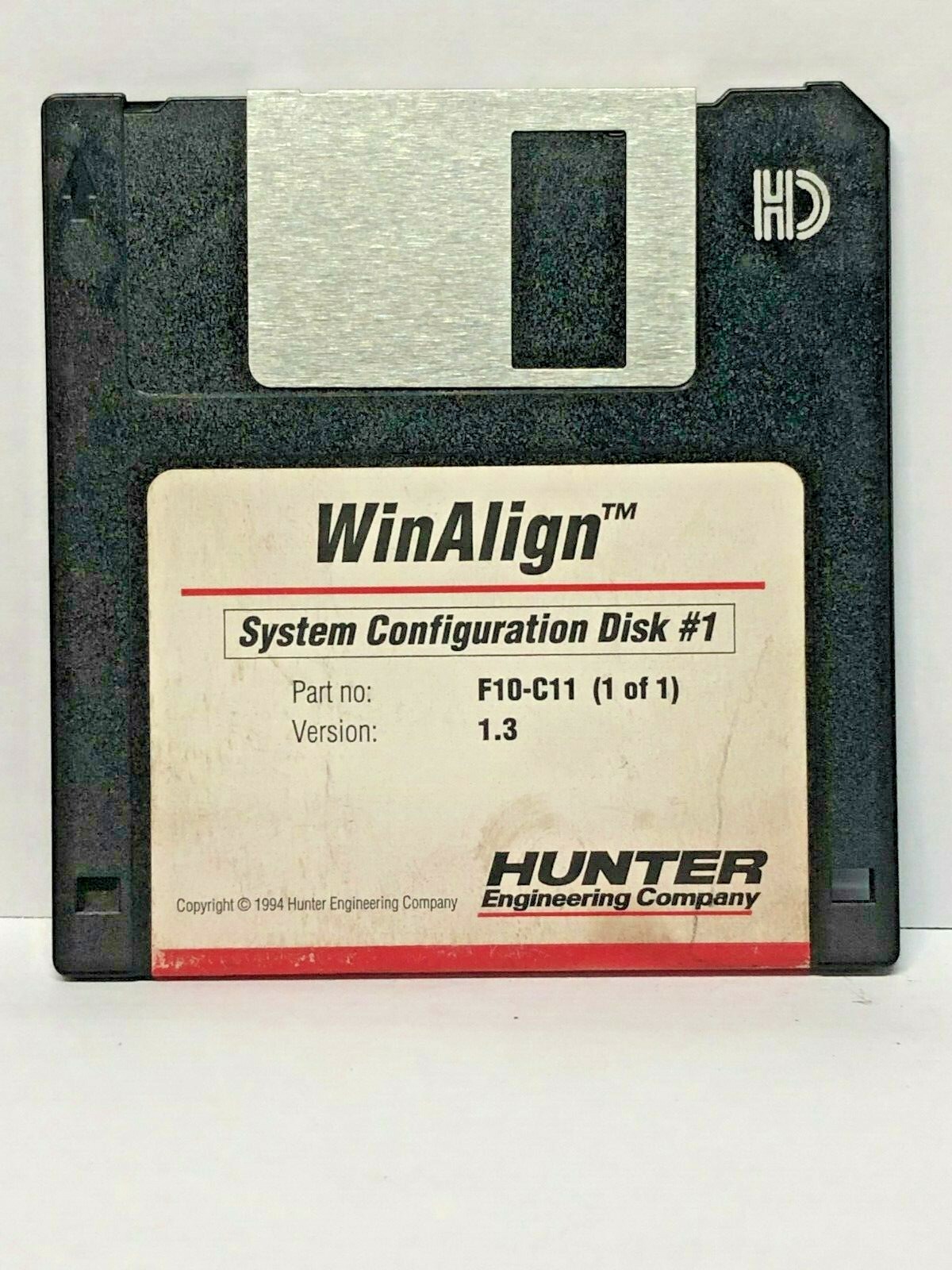 Hunter P10-C11 WinAlign Alignment Floppy Disk Software P-78 | eBay
