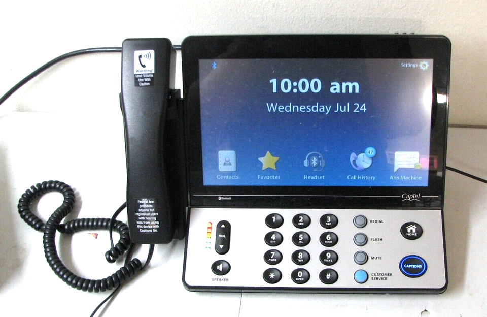 Captel 2400ibt captioned telephone | eBay