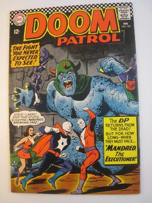 SILVER AGE DC COMIC ... DOOM PATROL # 109 VF/NM | eBay