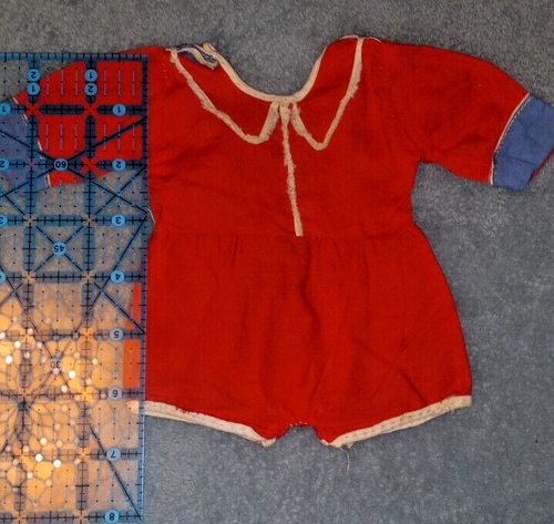 Patsy, Shirley Temple Doll-Vintage Red and Blue Romper | eBay