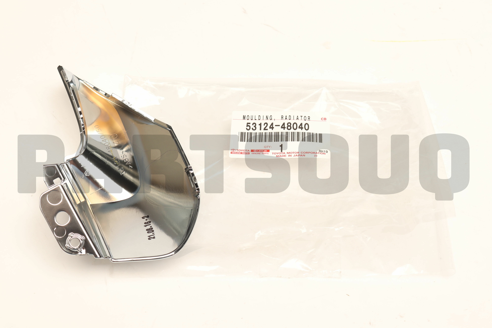 5312448040 Genuine Toyota MOULDING, RADIATOR 53124-48040 | eBay