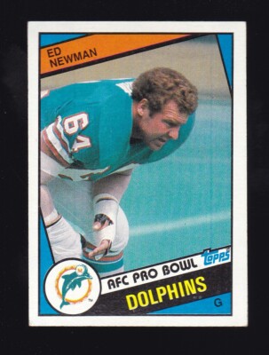 1984 Topps AFC Pro Bowl Ed Newman #126 Miami Dolphins | eBay