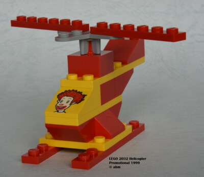 LEGO McDonalds 2032 Helicopter (1999 year release) | eBay