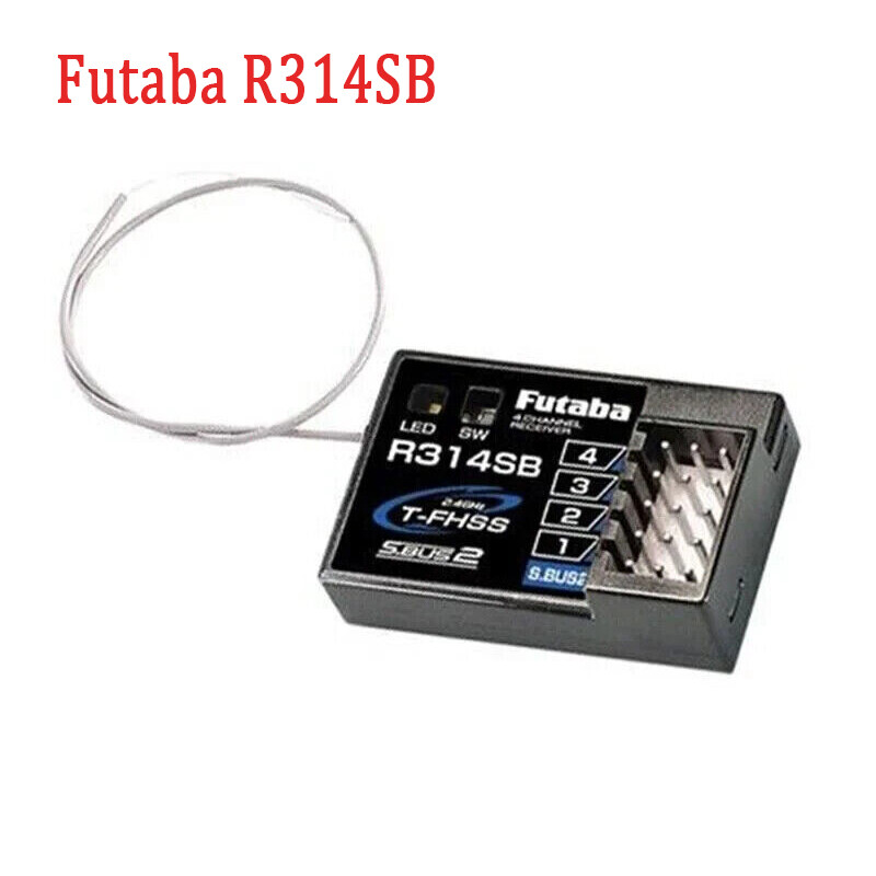 Futaba R314SB 4 Channel 2.4GHz T-FHSS Receiver 4PM 4PX 7PX 10PX Replace ...