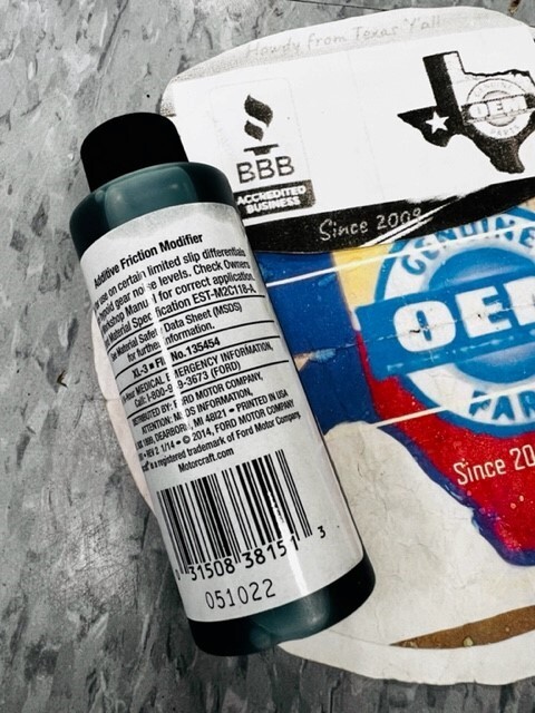 Ford Motorcraft OEM XL3 Friction Modifier Additive Limited Slip ...