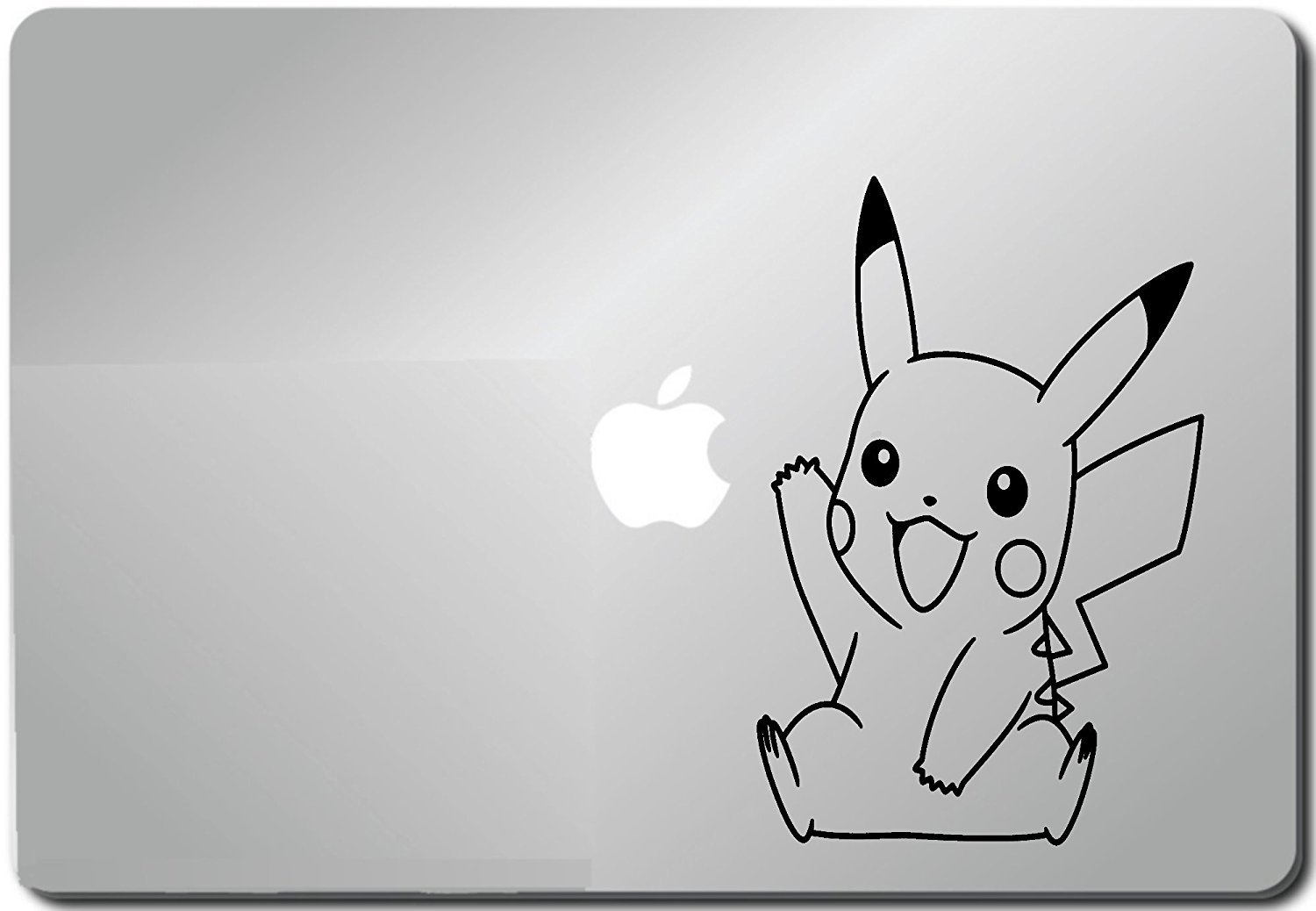 Pokemon Pikachu Waiving Computer Skin Apple Vinyl Decal Sticker 6 ...