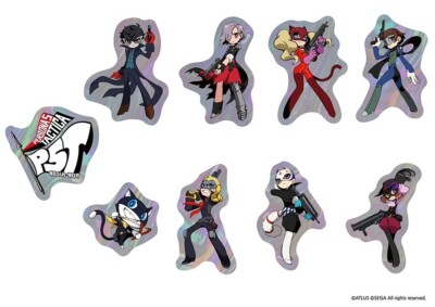 PS4 PS5 Switch Persona 5 Tactica 9 Hologram Stickers Set Brand New | eBay