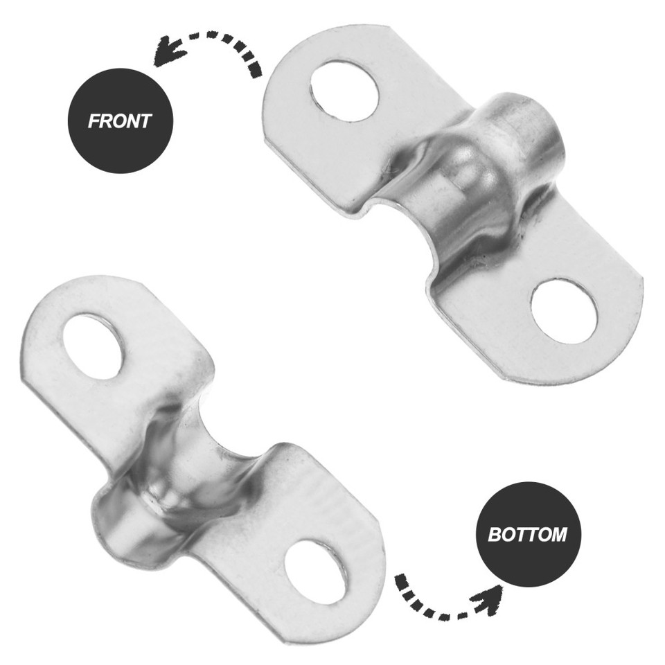 50 Pcs Hose Clamp Assortment Kit Pipe Brackets Metal Cable Fixing | eBay