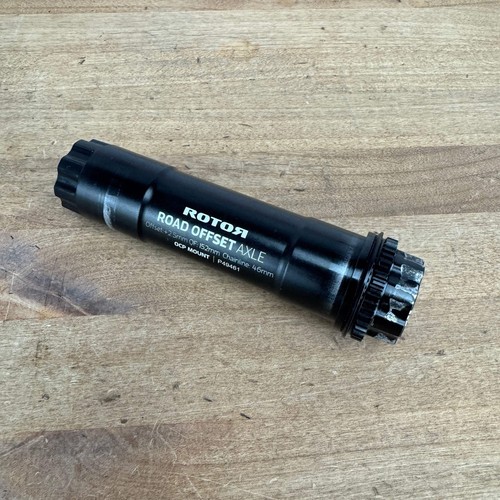 Rotor Road Offset Axle OCP Direct Mount 56mm Chainline Bike Crankset ...