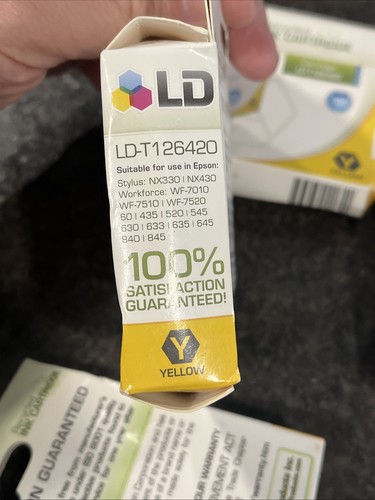 LD Recycled Ink Cartridges Lot of 10 Used In Epson Stylus & Workforce ...