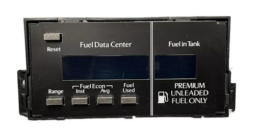 TESTED 1985-1993 CADILLAC DEVILLE FLEETWOOD FUEL DATA CONTROL DISPLAY ...