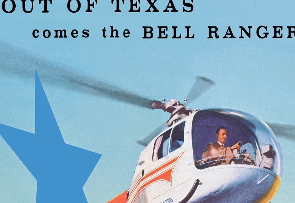 Bell Ranger Helicopter 1957 Cool Vintage-Style Poster | eBay