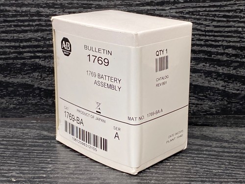 Surplus Allen-Bradley 1769-BA CompactLogix 1769 Battery Assembly L32E ...