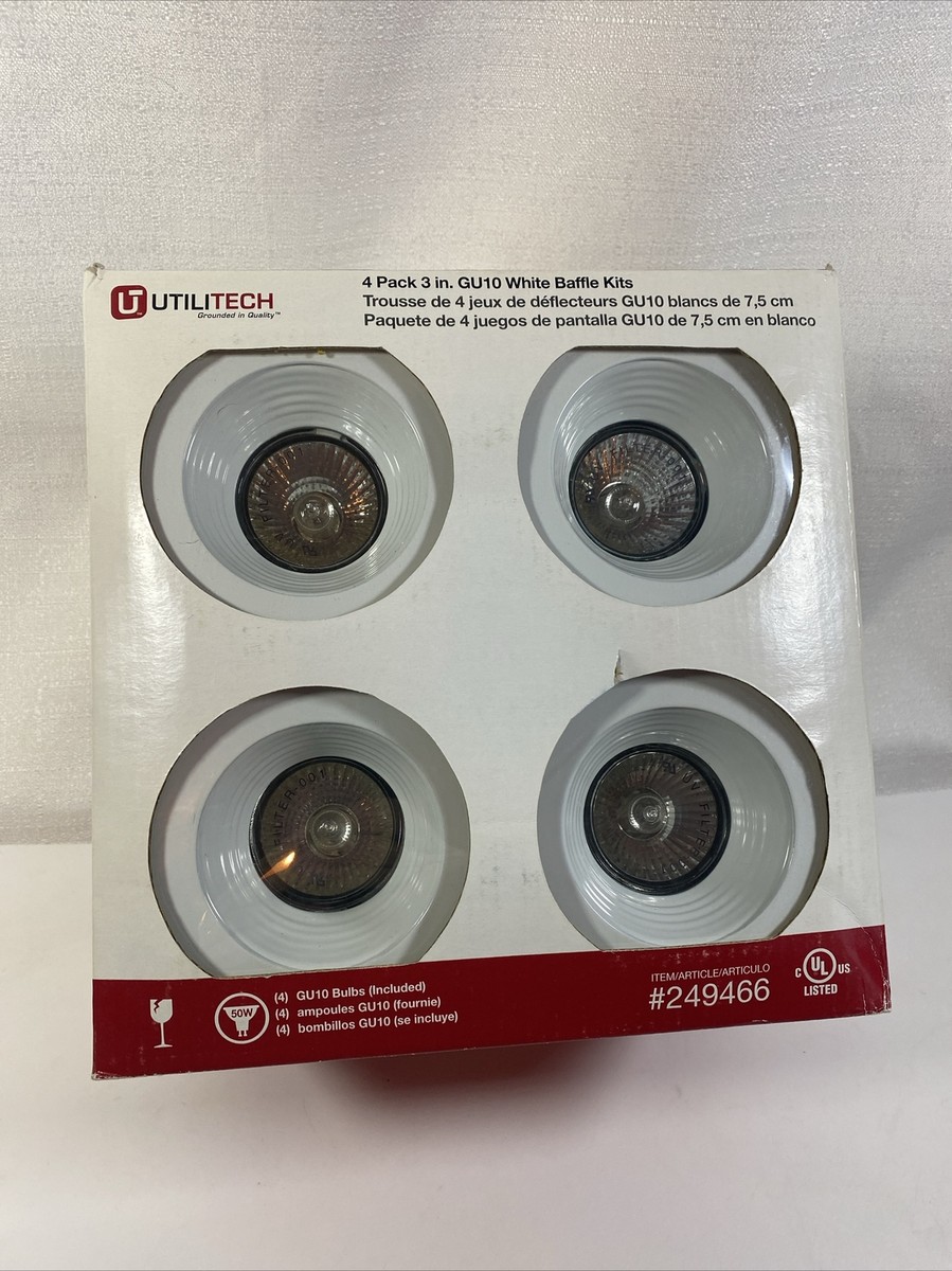 Utilitech 5 Inch Recessed Lighting Utilitech 3 Pack LED Recessed