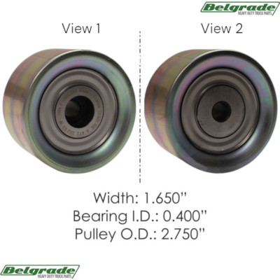 819.30319 Belt Pulley Detroit Diesel DD15 & DD13 - A4722020119 ...