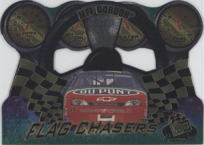 1998 Press Pass Premium - Flag Chasers Jeff Gordon #FC 24 for sale ...