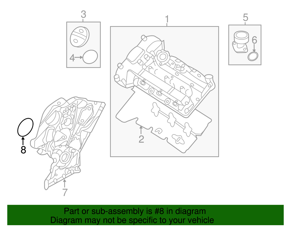 Genuine Kia Front Crank Seal 21352-3C700 | eBay