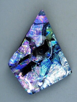 NANCY GEDDES HANDMADE DICHROIC GLASS PENDANT | eBay
