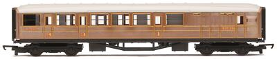Railroad LNER Brake Composite Coach Hornby Rolling Stock 1:76 Scale 00 ...