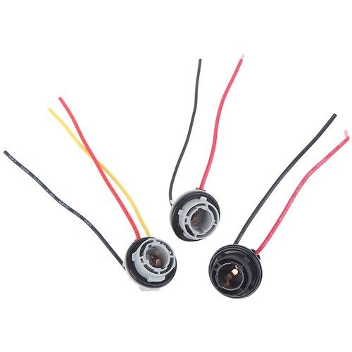 2pcs 1156 1157 Bulb Socket BAY15D Lamp Holder P21/5W Adapter Base ...