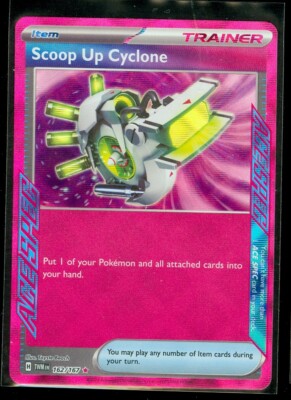 Pokemon SCOOP UP CYCLONE 162/167 - Twilight Masquerade - ACE SPEC HOLO ...
