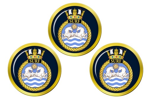 Hms Surf, Reale Blu Scuro Palla da Golf Marcatori 5053743706574 | eBay