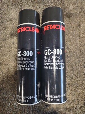 Dupont / Dow GC800 Professional Aerosol Glass Cleaner 18oz Cans 2pack ...