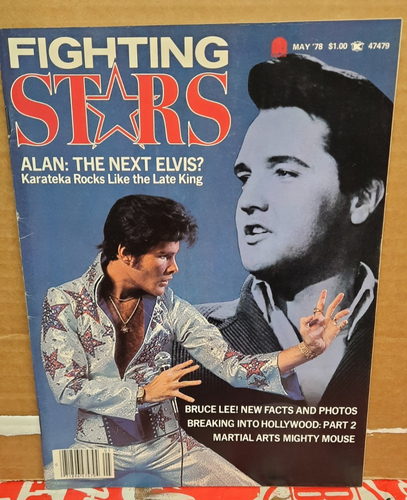 Fighting Stars May 1978 Elvis Bruce Lee Chuck Norris Jim Kelly | eBay