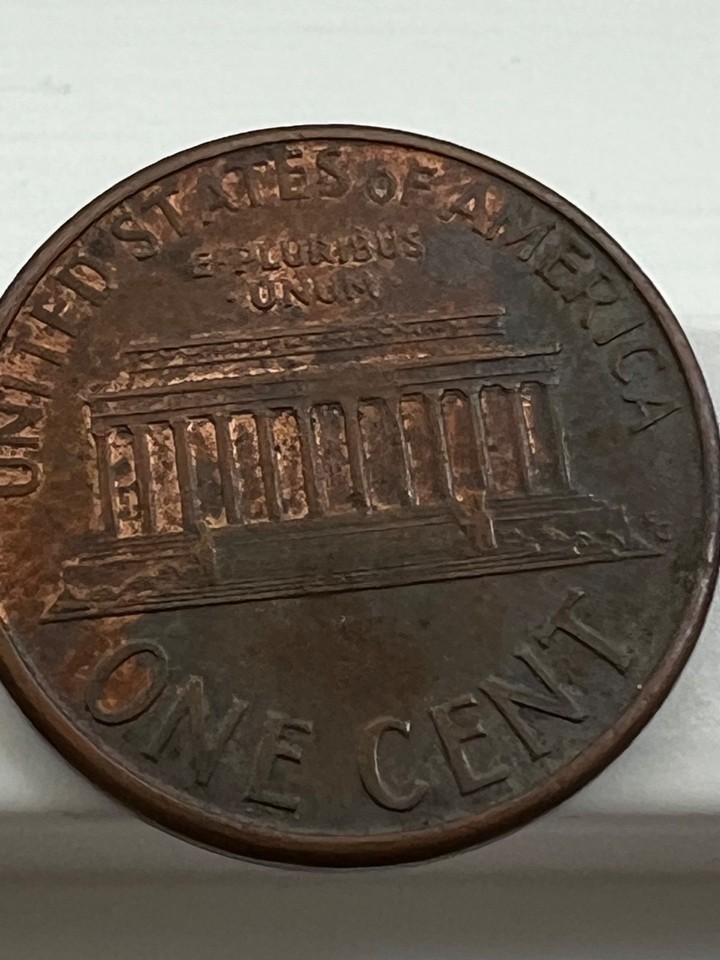 1995 D Penny Error Close AM | eBay