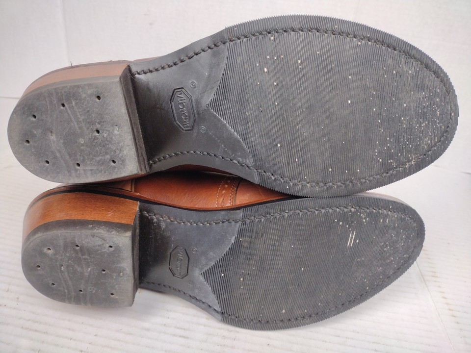 Boulet Western Men’s 9 1/2 D Buckaroo Bullhide Cowboy Rodeo Rancher ...