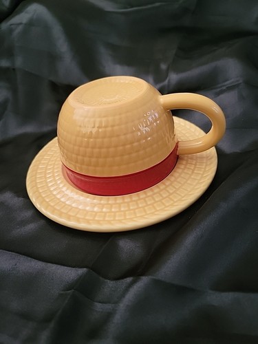 One Piece Luffy Straw Hat Ceramic Coffee Mug Fun Anime Gift New, No Box ...