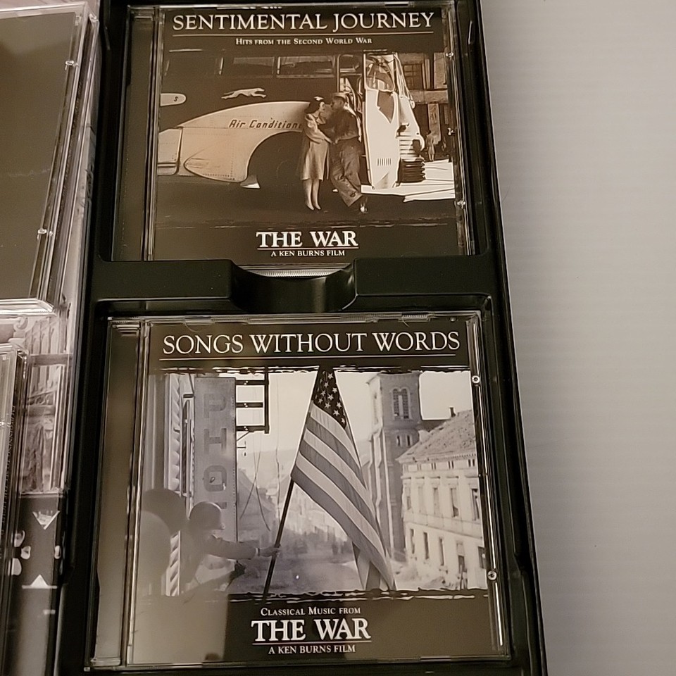 The War Ken Burns Deluxe Edition CD Box Set Soundtrack WWII Music ...