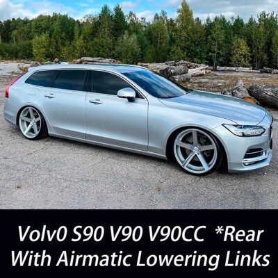 For Volvo V90 S90 V90CC T8 T5 Rear Air Suspension Adjustable lowering ...