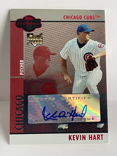 2008 Topps Co-Signers Silver Red Rookie Auto Kevin Hart #110 485/500 ...